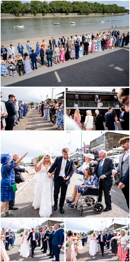 Thames Rowing Club Wedding Photographer